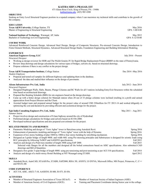 Hafiz Ahmed Waqas Resume | PDF | Civil Engineering Industry | Industries