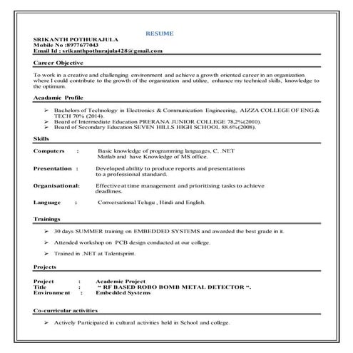 resume of joy | DOC