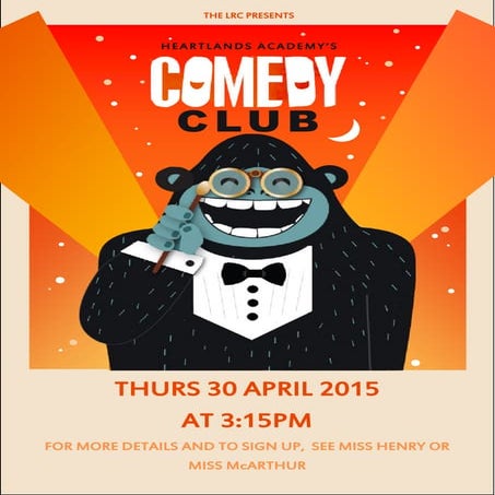 Comedy Club Poster | PDF