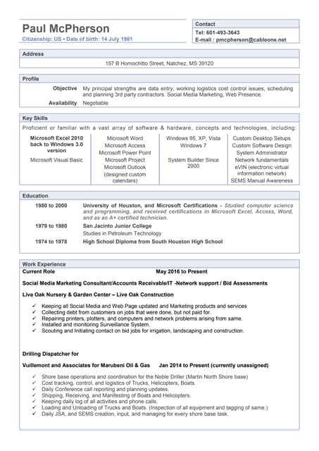 Emile Easton Resume 2016 | PDF