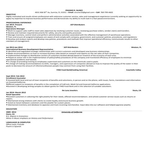 Adrian Jones Resume | DOCX