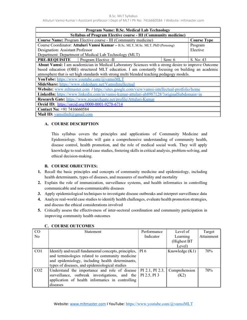 B.Pharmacy Course 2024-28 Syllabus Pdf.. | PDF