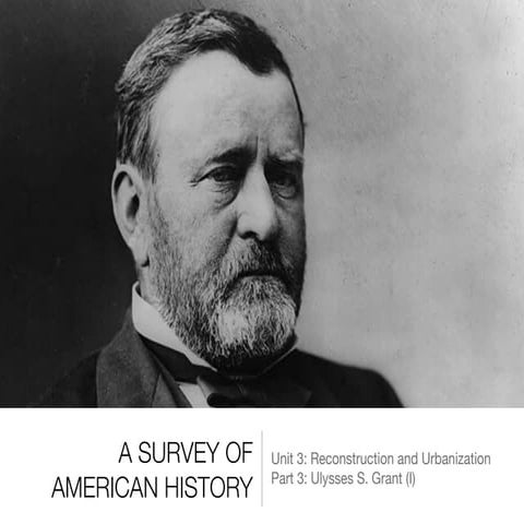 43 Ulysses S. Grant (I) | PPT