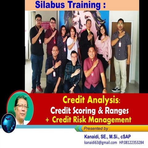 (2022) Training _"CREDIT Analysis, CREDIT SCORING & RANGES + BALANCED ...