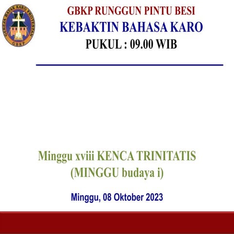 44. Oktober 08 2023 Kenca Trinitatis Minggu Budaya I.pptx