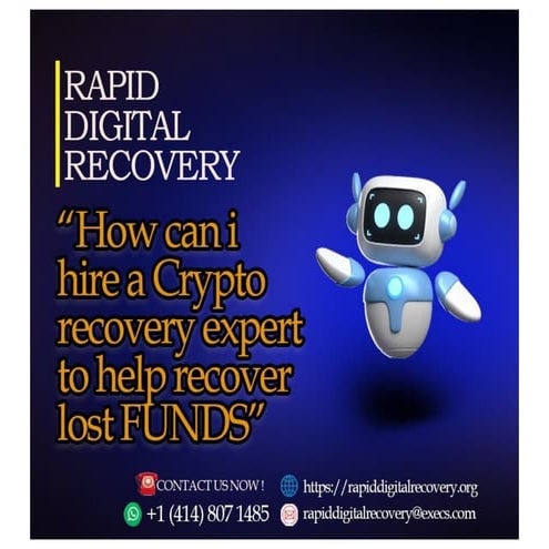 RAPID DIGITAL RECOVERY-THE BEST BITCOIN RECOVERY EXPERT TO RECOVER ...
