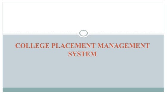 student attendance management system | PPT