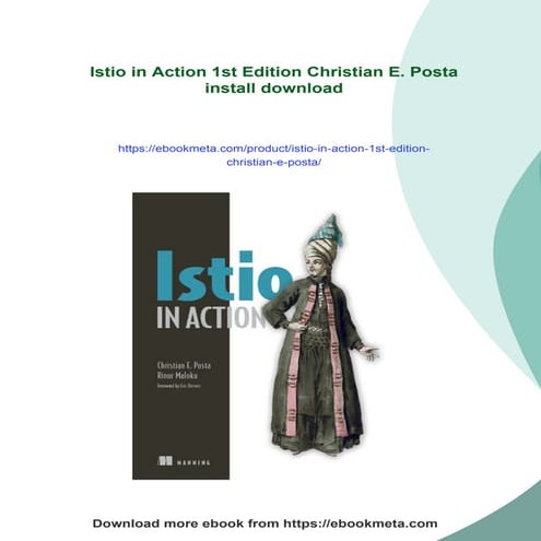 Istio in Action 1st Edition Christian E. Posta | PDF