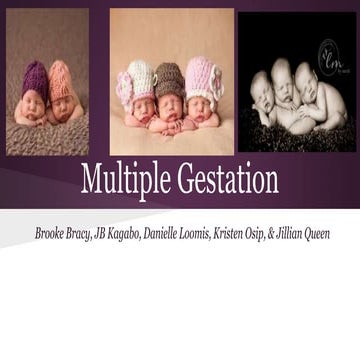 Multiple gestation | PDF
