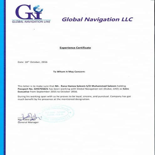 Certicate as Sales Executive | PDF