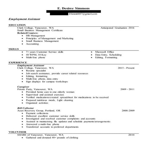 linkedinRESUME | PDF