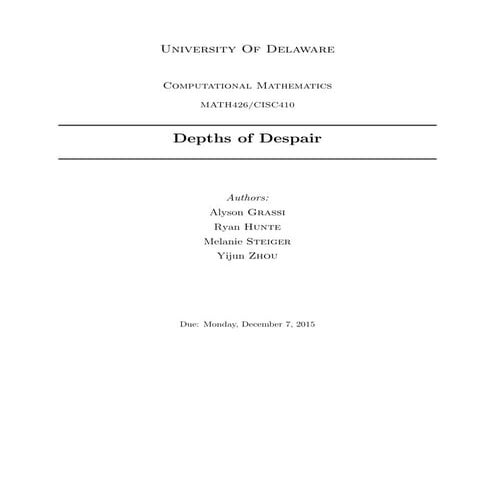 Math426_Project3-1 | PDF
