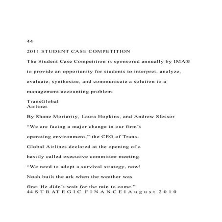 442011 STUDENT CASE COMPETITIONThe Student Case Compet.docx