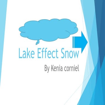 Lake Effect Snow | PPTX