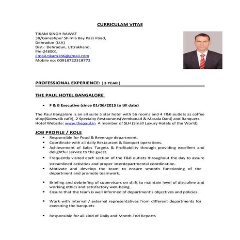 Resume of Alam | DOC