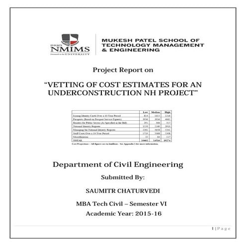 Project Report | PDF