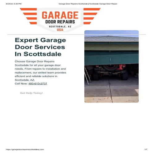 Cool Review About Expert Garage Door Repair Scottsdale