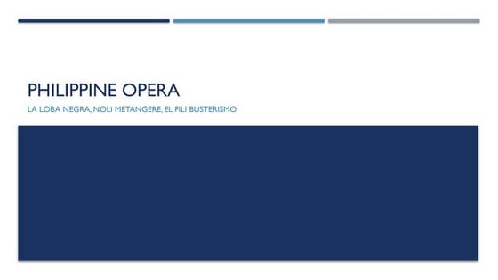 Components of an opera | PPT