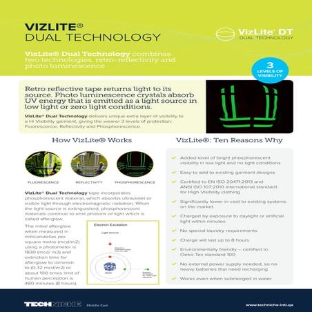 REPSME - TechNiche - VizLite A4 factsheet | PDF