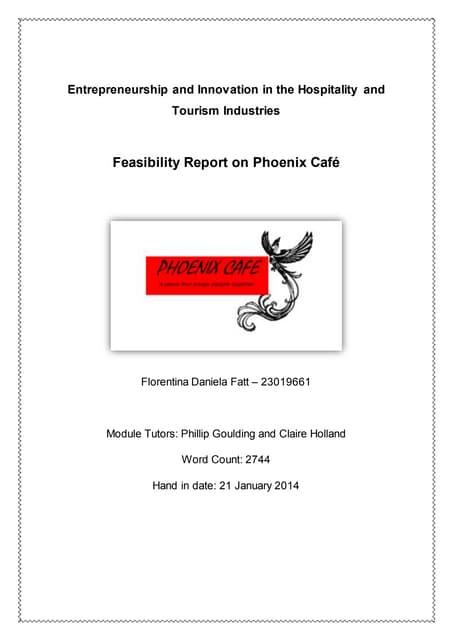 Feasibility Study- Bakery | PDF