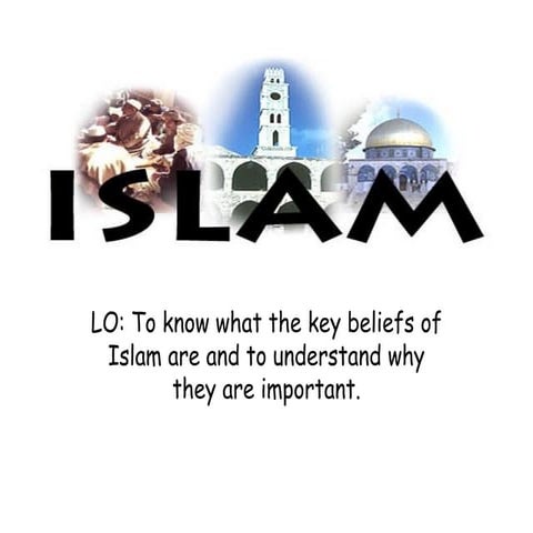 The Religion of Islam | PPTX