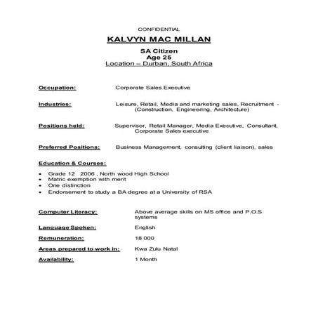 KALVYN MAC MILLAN - CV | DOCX