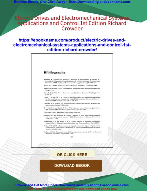 Electric motors and control systems2222 | PDF