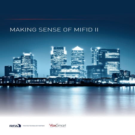 Bovill Briefing Introducing MiFID II September 2014