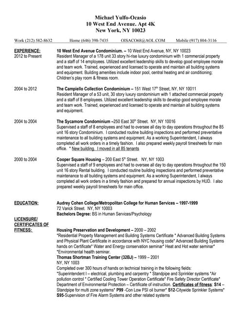 Nick Nunez Resume 2.24.16 | Construction Industry | Industries