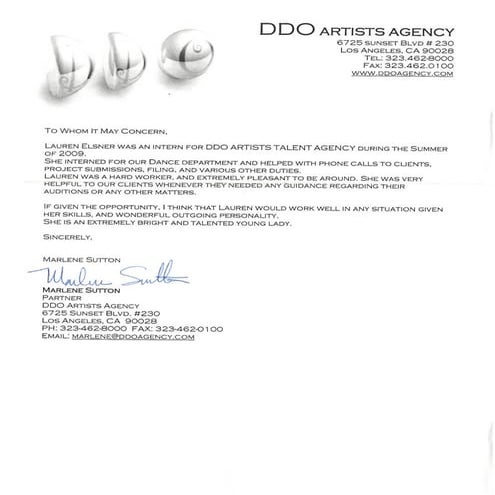 DDO letter of Rec | PDF
