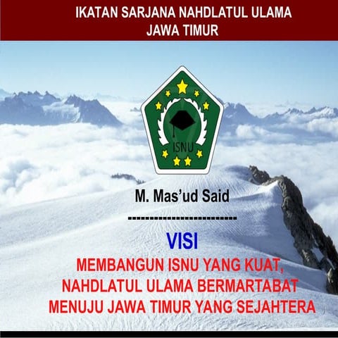 MASUD-VISI-MISI-ISNU-ppt.ppt perencanaan | PPT