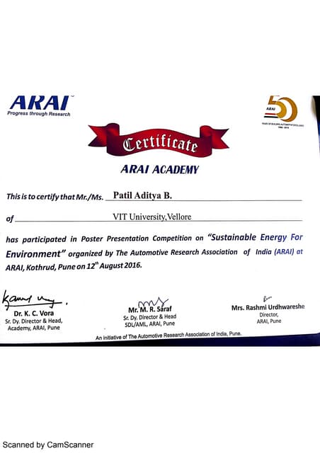 PR Certificate | PDF