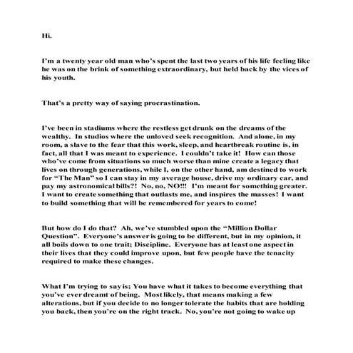 A graduation speech | PDF