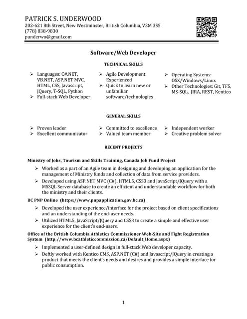 Sam Oates 2021 Resume | PDF