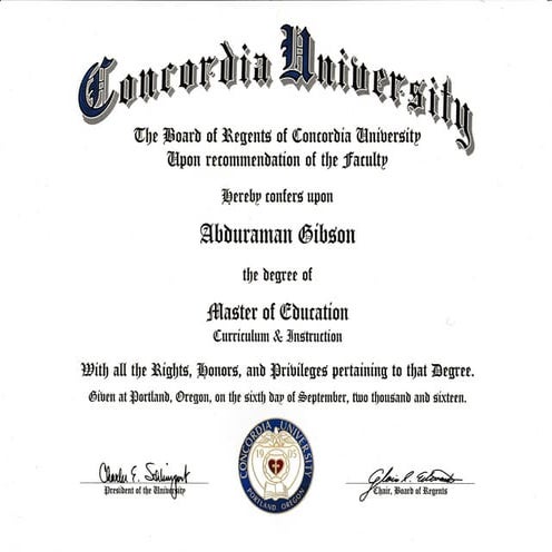 Masters Degree | PPT