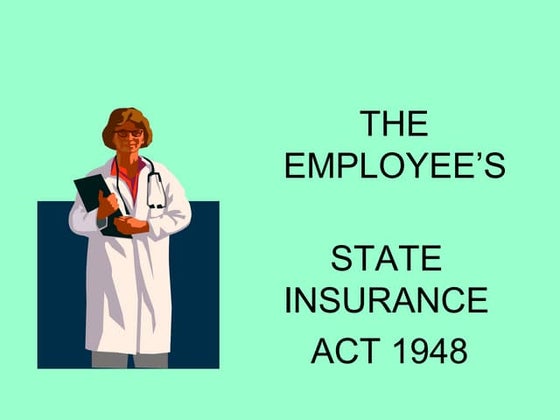 PRESENTATION OF ESIC | PPT