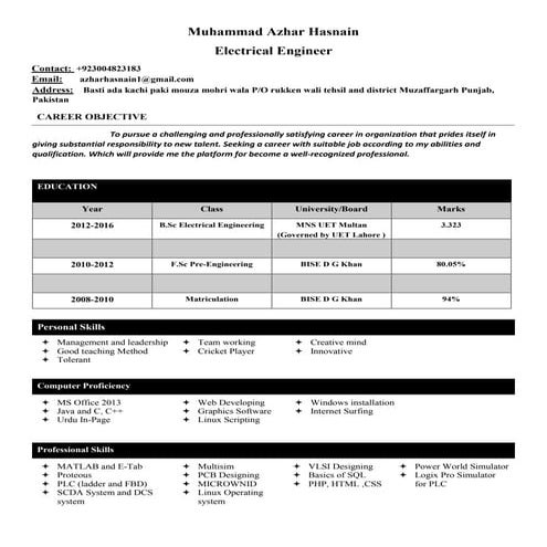 Resume | PDF