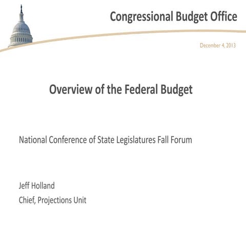 Overview of the Federal Budget | PDF