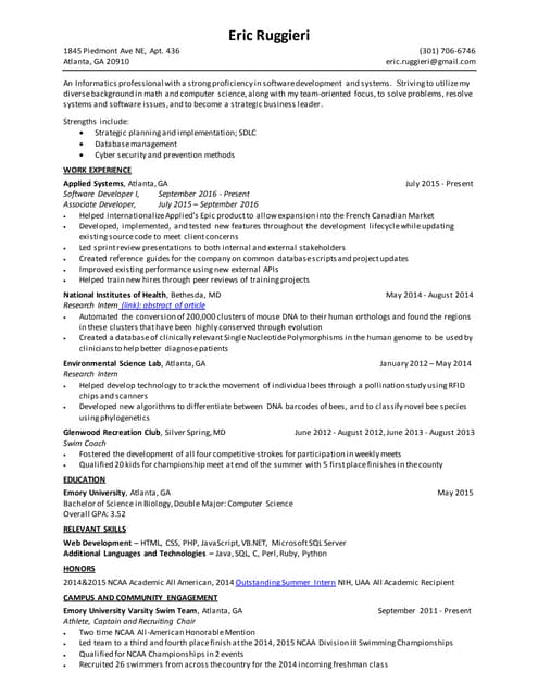 Eric Ruggieri presentations