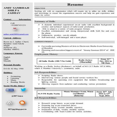 Amit Jadhav (1) | PDF