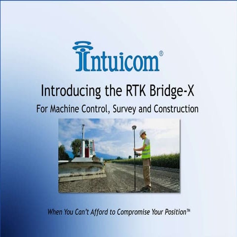 RTK Bridge-X Survey Brochure | PDF