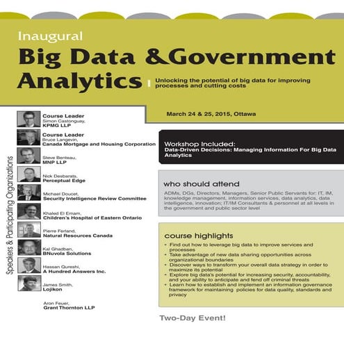 Big Data and Goverment Analytics | PDF
