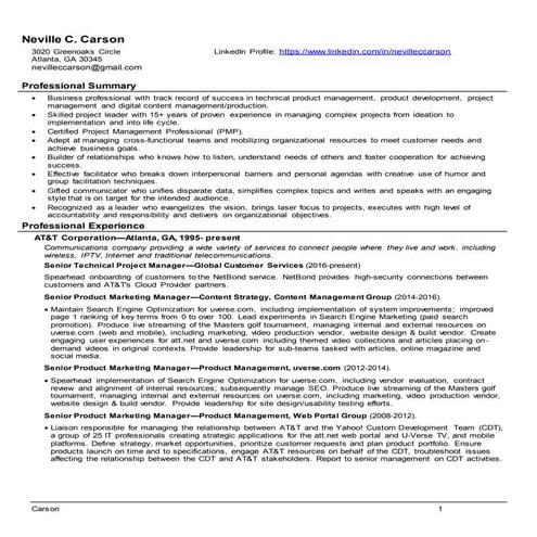 N Carson resume v04-11-16 | DOCX