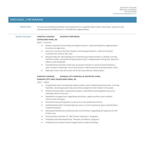Resume- Mike Newman | PDF