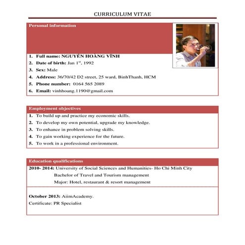 Damian Robinson CV | DOCX