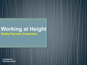 Working at height Fall Protection Presentation.ppt