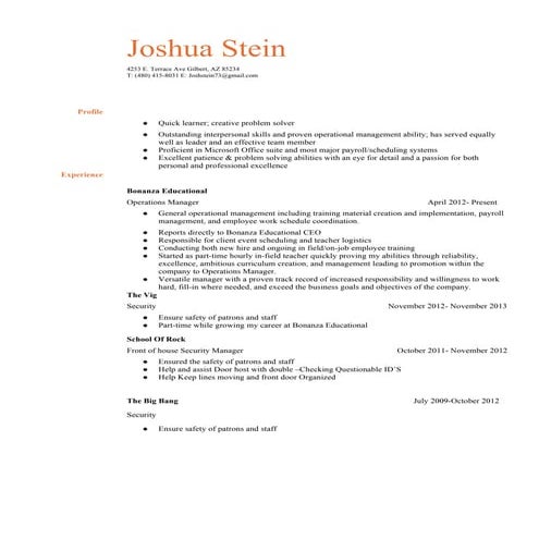 Joshua Stein Resume.PDF