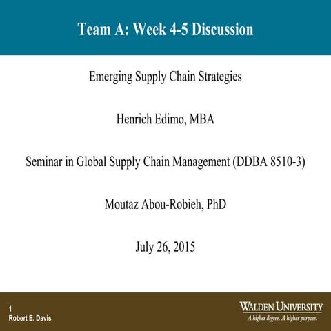 Week 5 Presentation | PPT