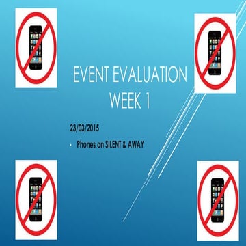 Event evaluation | DOCX
