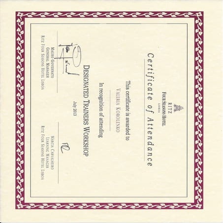 Designated Trainer | PDF